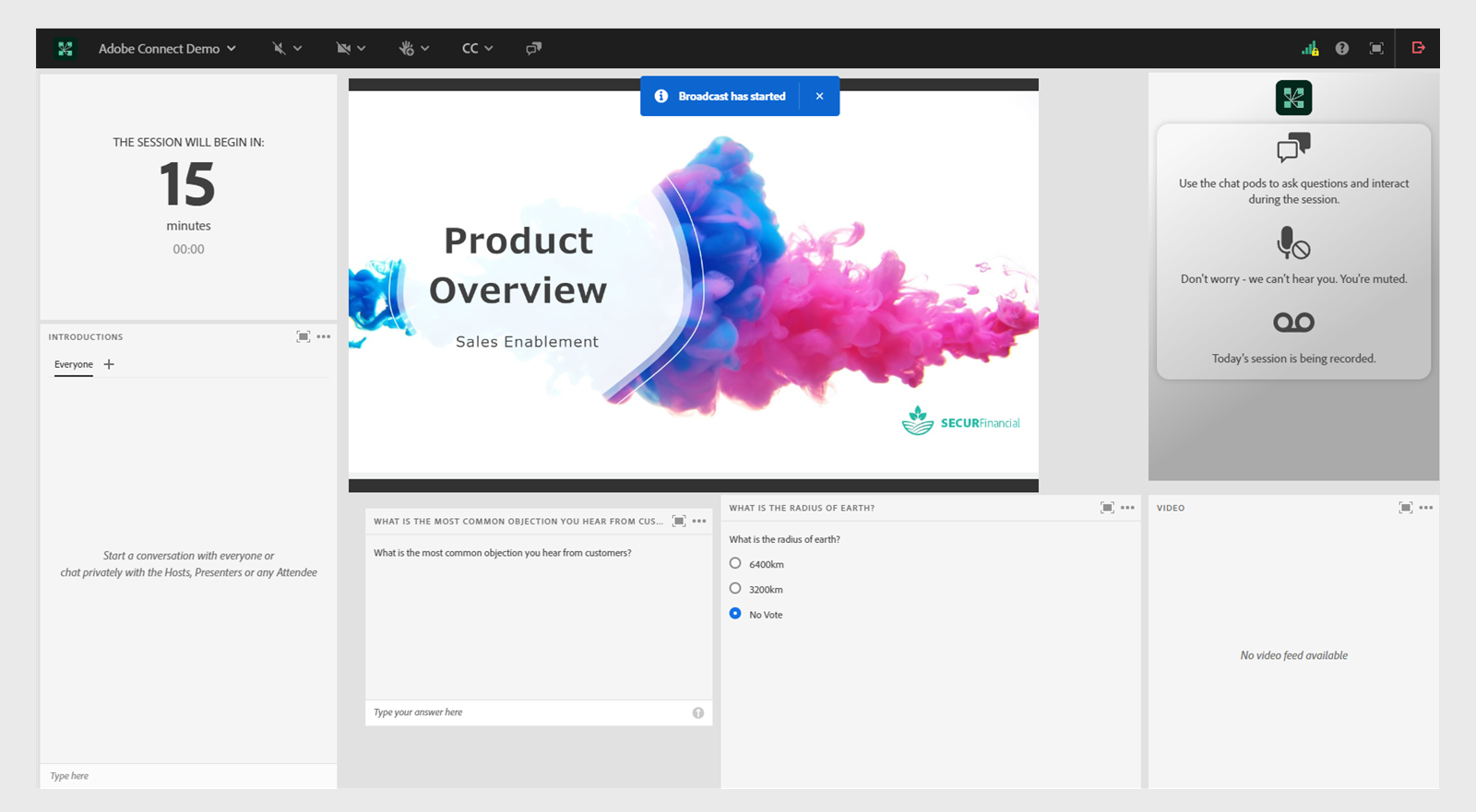 Host & Presenter Area or Backstage for Adobe Connect meeting