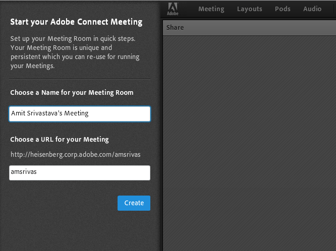 Start, attend, and manage Adobe Connect meetings