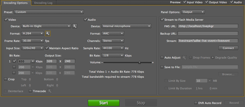 Stream live media over HTTP