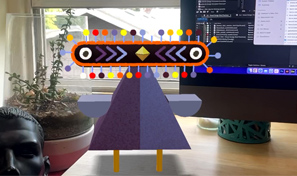Add spatial and ambient audio to augmented reality scenes