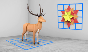 Use anchors to attach augmented reality scene to 2D images