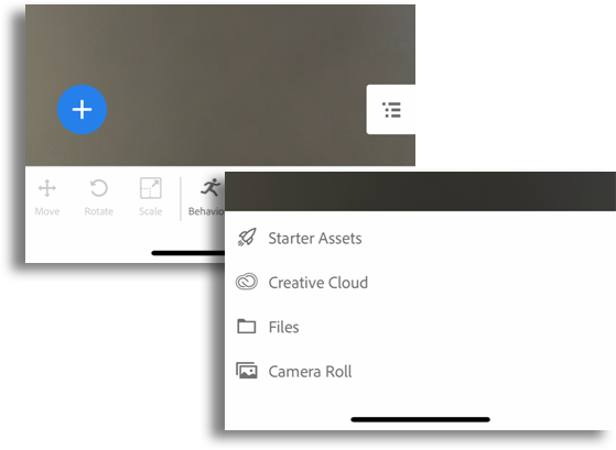 Import assets into Aero