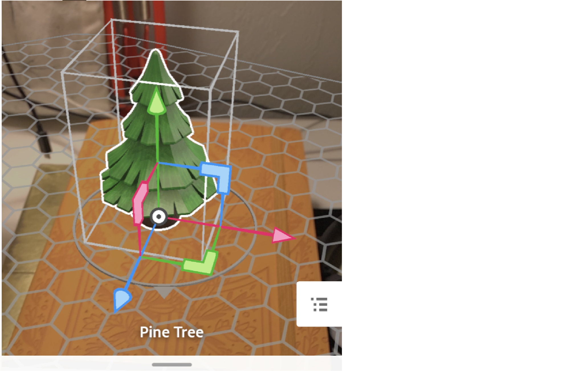 Place digital assets and edit the scene