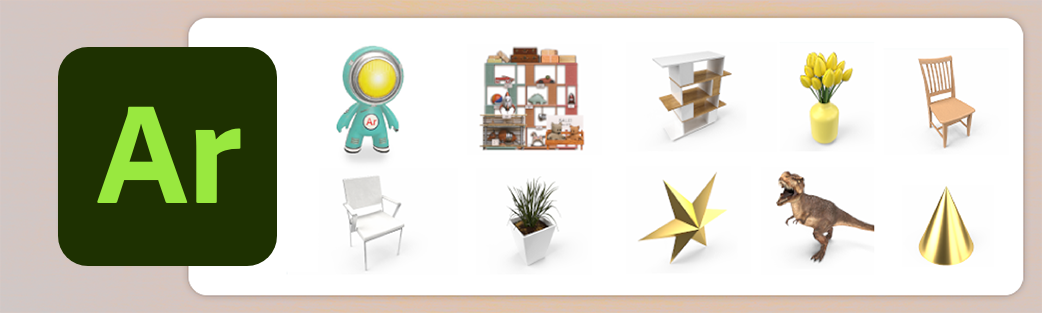 Source digital assets that can be imported into Aero