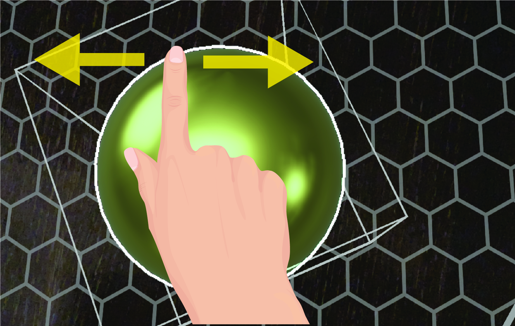 Using mobile gestures in Adobe Aero