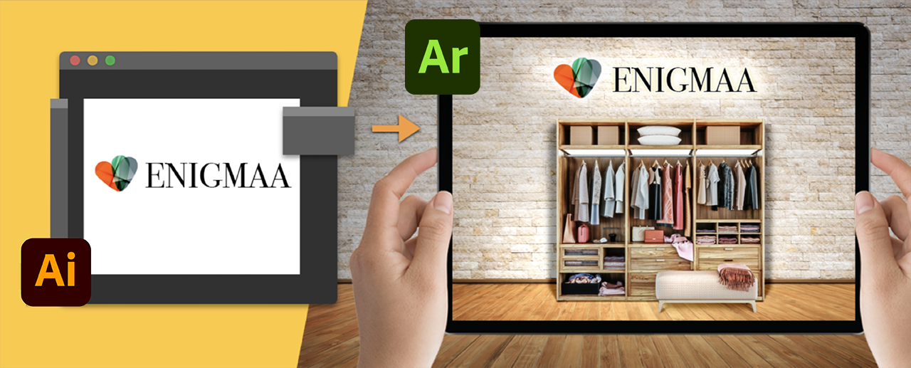 Illustrator files with Adobe Aero