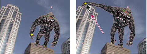 Animating with Puppet tools in After Effects