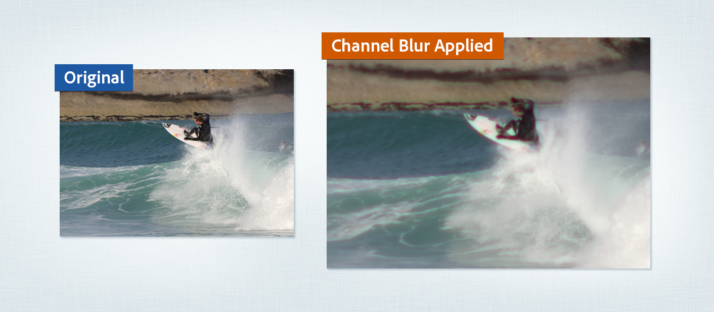 Apply Blur and Sharpen effects in After Effects