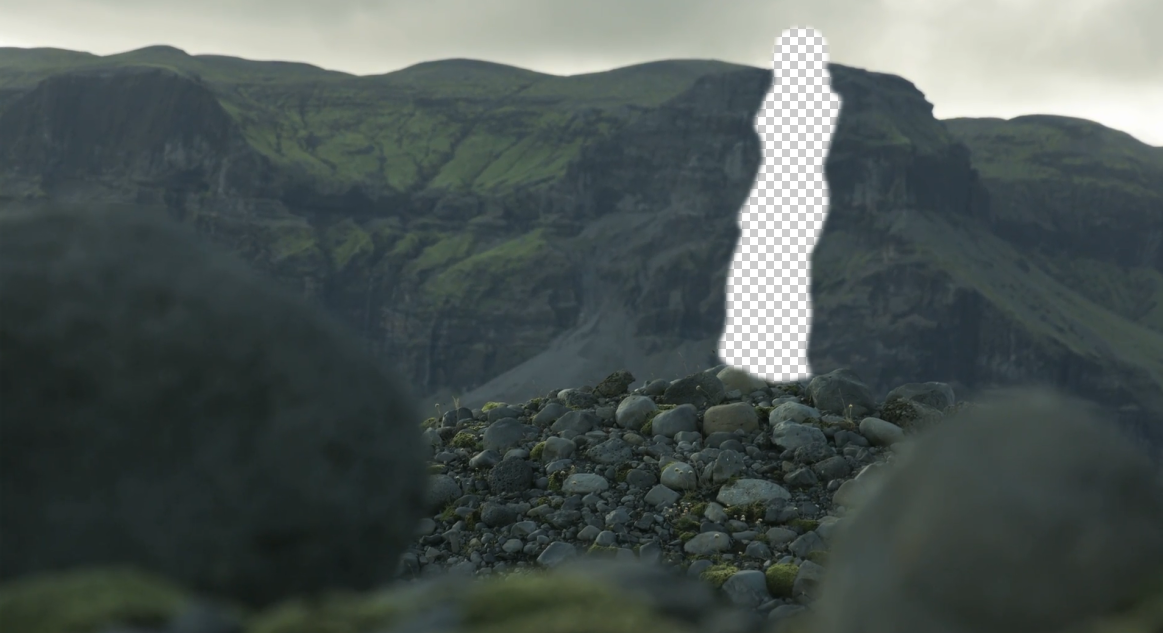 Use content-aware fill to remove unwanted objects from your video