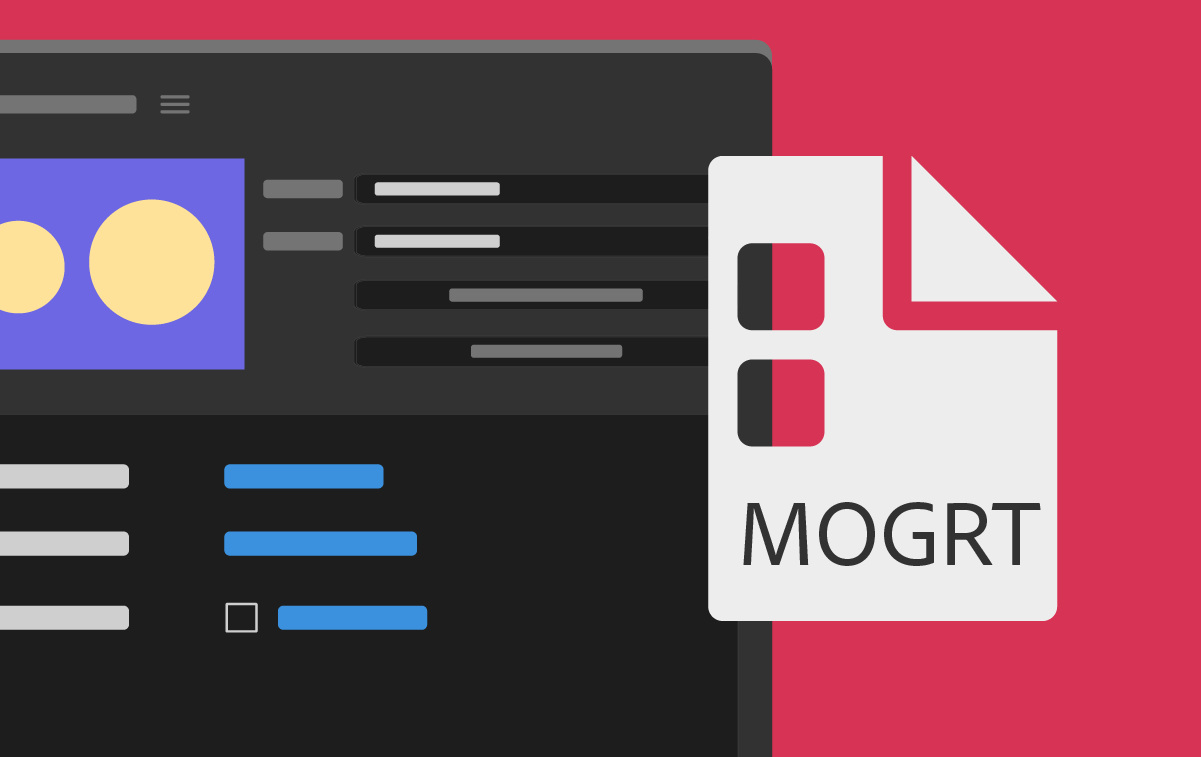 Create Motion Graphics Templates With Essential Graphics Panel