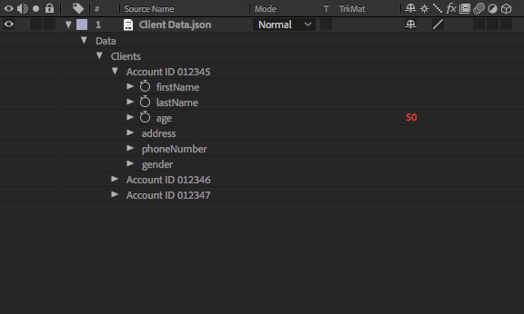 Work with Data-driven animation