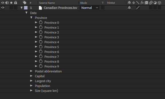 Work with Data-driven animation