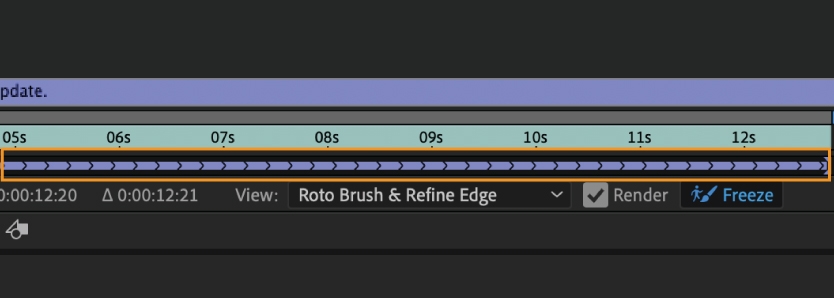 Roto Brush and Refine Matte in After Effects