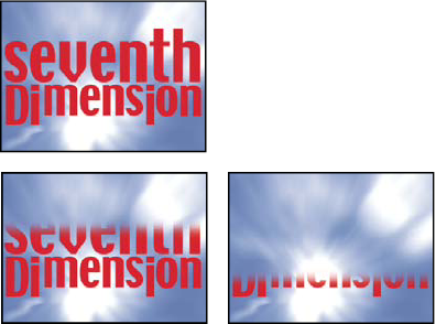 Transition effects in After Effects