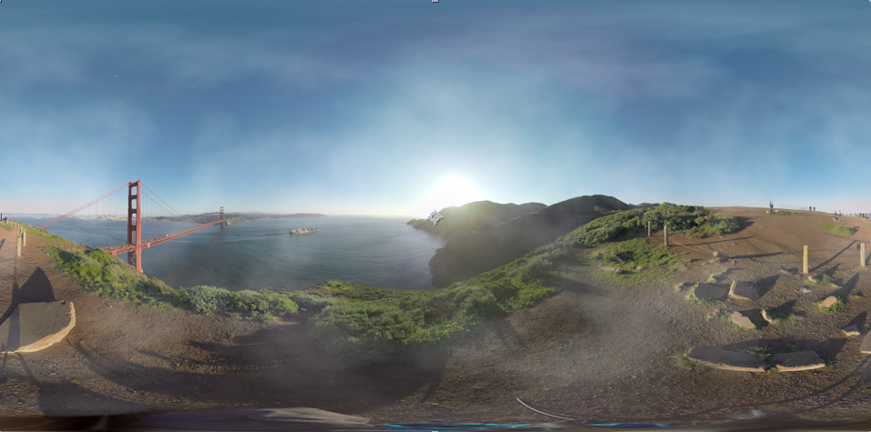 Apply immersive video effects