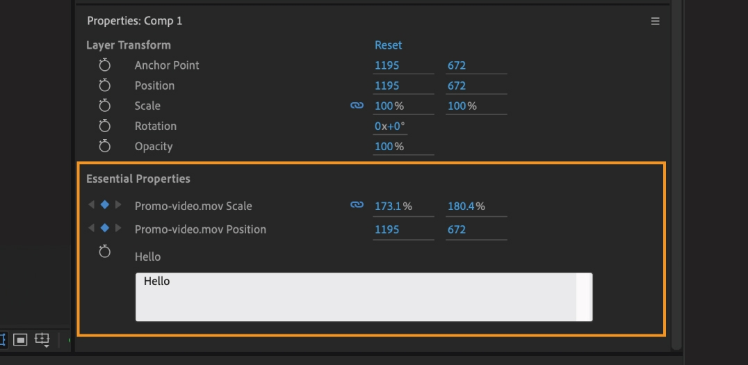 Features summary | After Effects (August 2023)