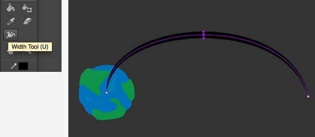 Create defining paths in Animate