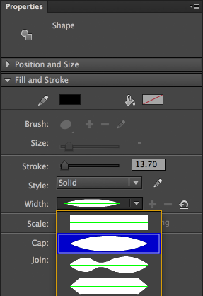 Create defining paths in Animate