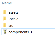 Example of a HTML5 custom component