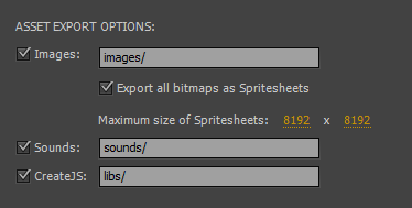 Create HTML5 Canvas documents in Animate