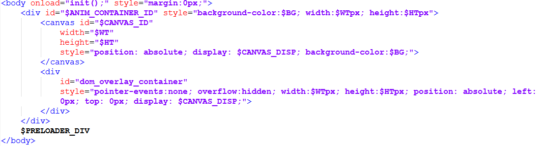 How to create custom components for HTML5 canvas in Animate