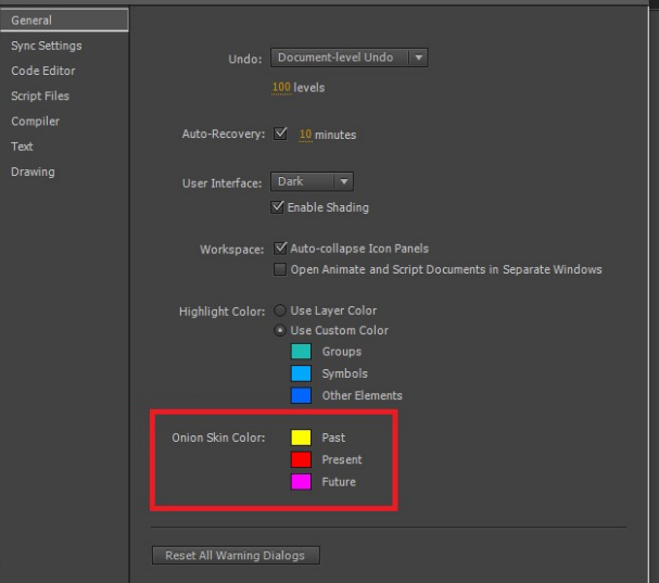 Frame-by-frame animation with Animate