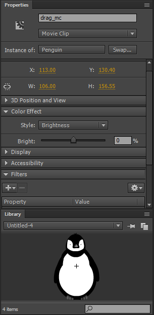 Move and copy objects in Animate