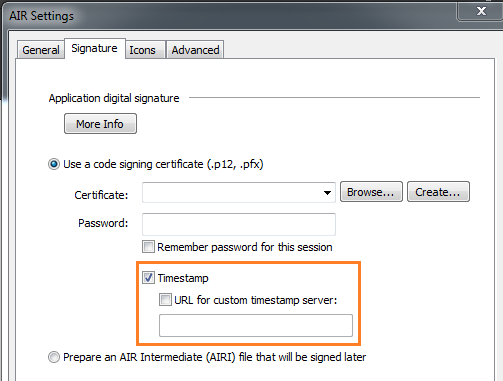 Publishing for Adobe AIR for desktop in Animate