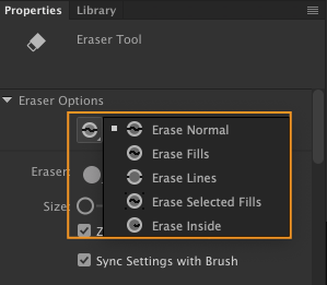 Using subselection tool