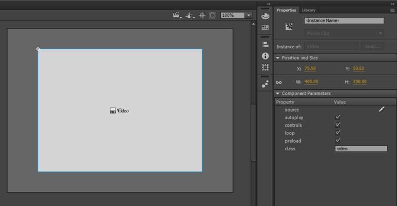 Components in Animate