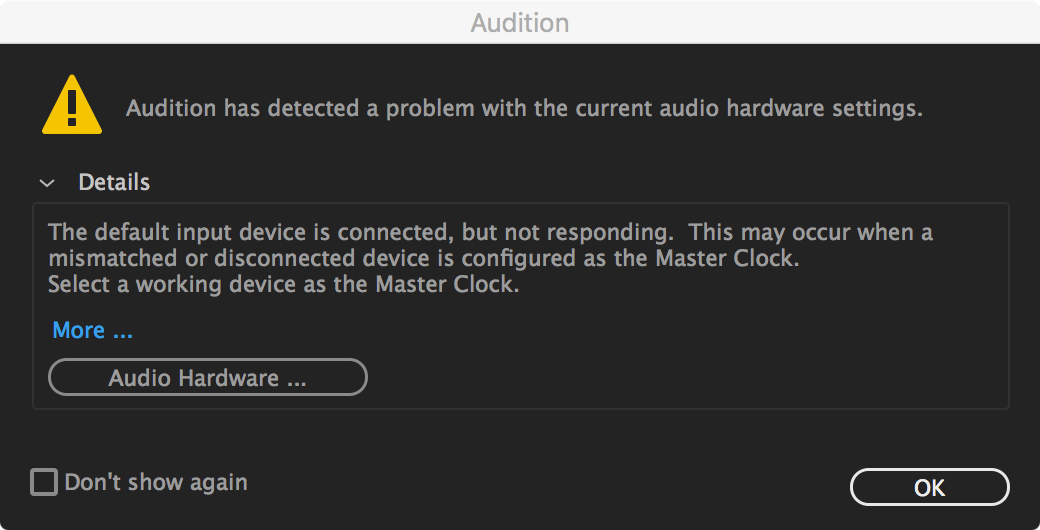 Troubleshoot recording and playback errors