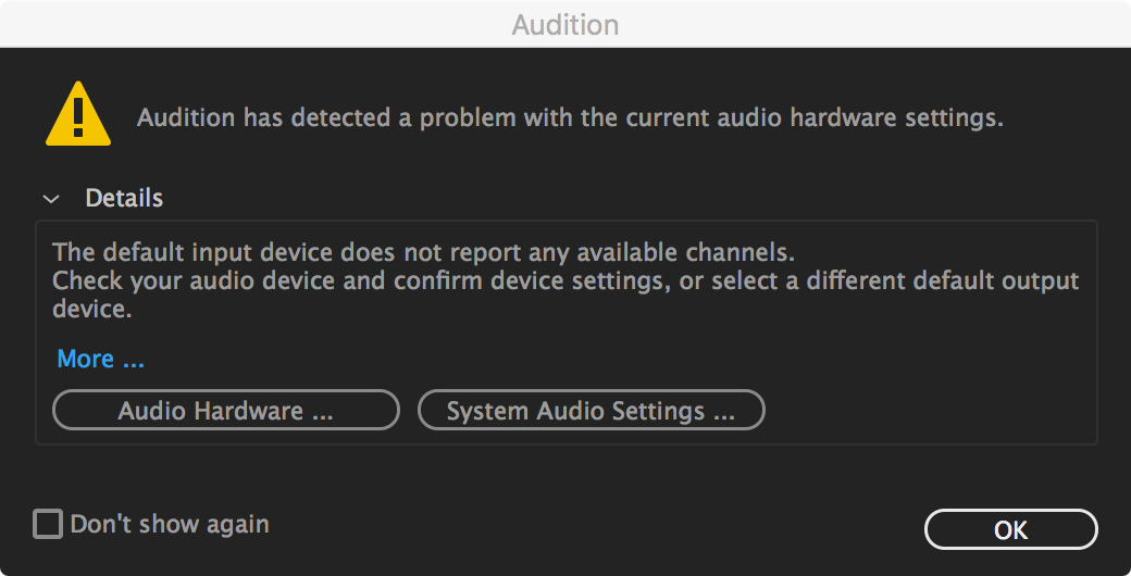 Troubleshoot recording and playback errors