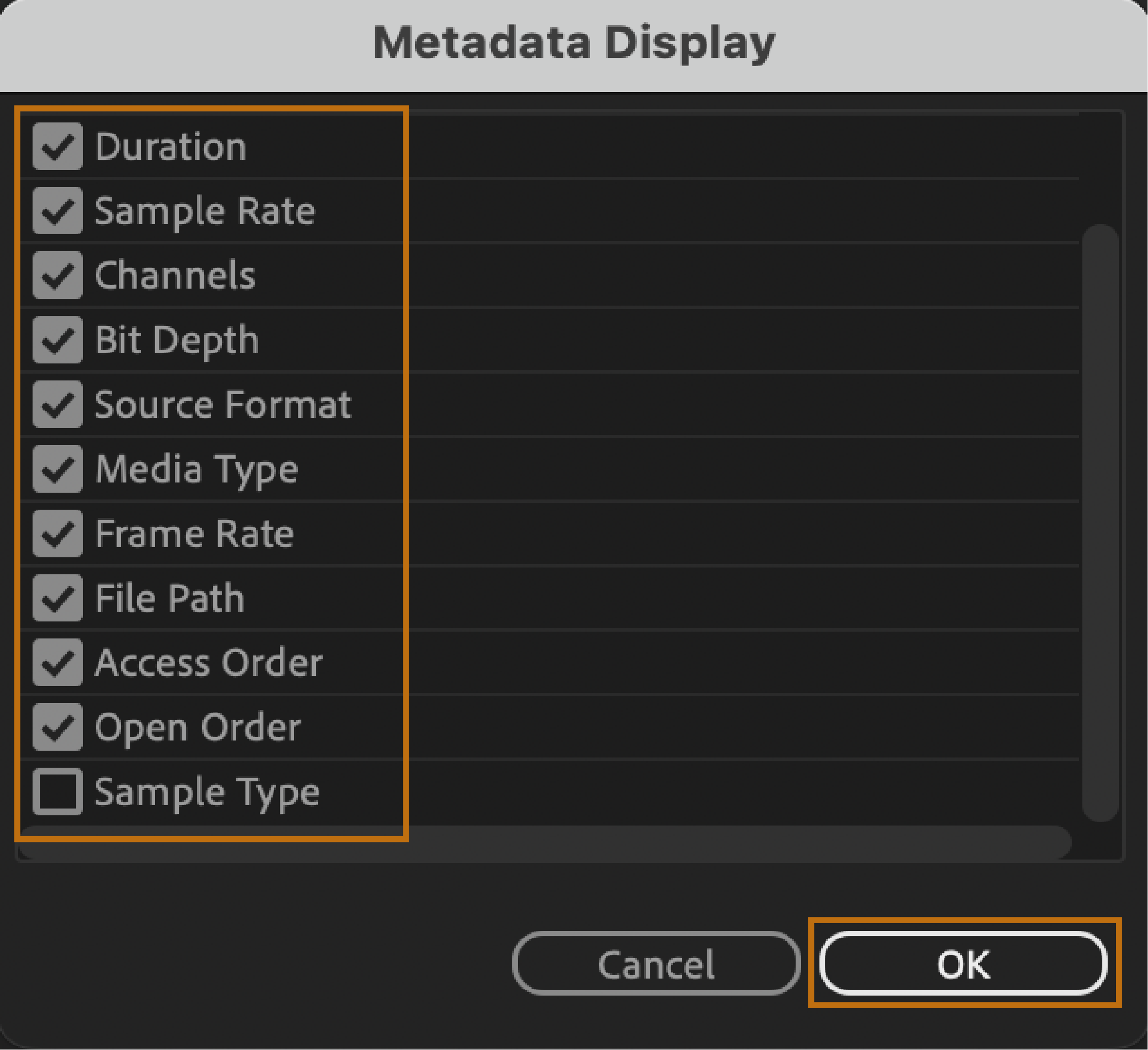 How to import audio files using the Files panel