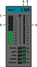 Adjust the amplitude and compression effects