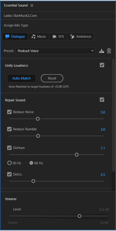 Creating podcasts using Audition