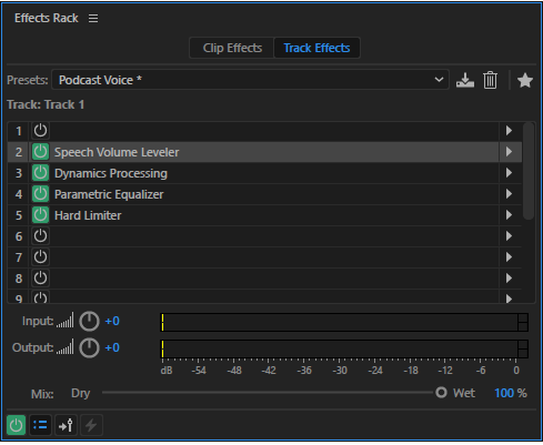 Creating podcasts using Audition