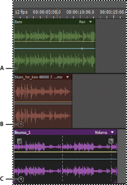 Using Audition to loop clips