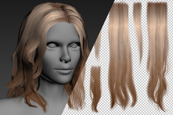 Create custom hair for your Fuse character