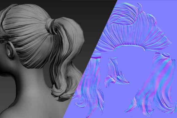 Create custom hair for your Fuse character