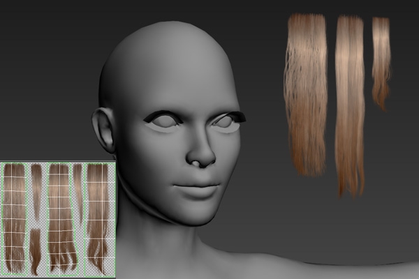 Create custom hair for your Fuse character