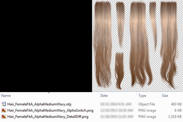 Create custom hair for your Fuse character