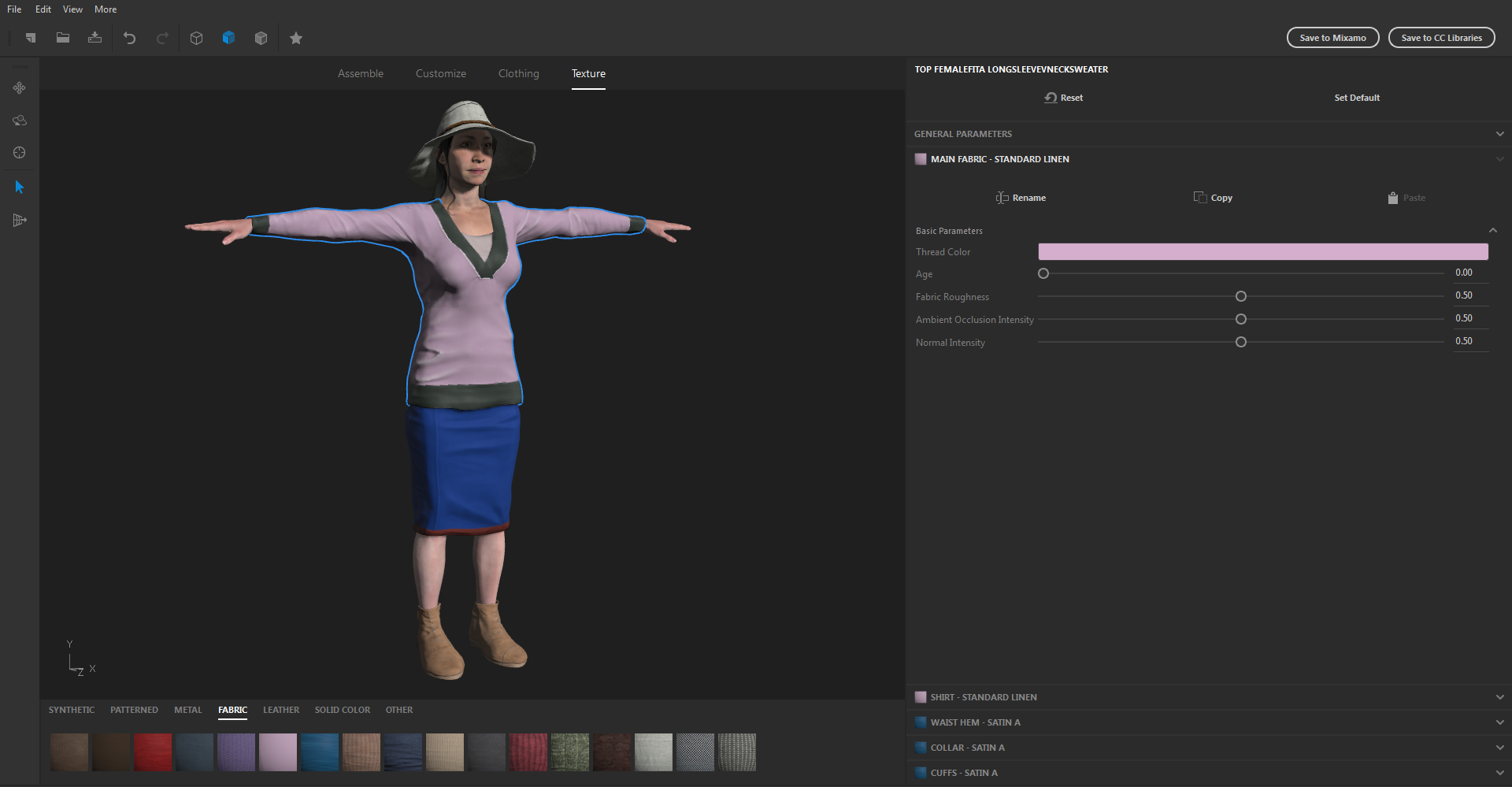 Basic workflow for creating your first 3D model in Fuse CC (Beta)