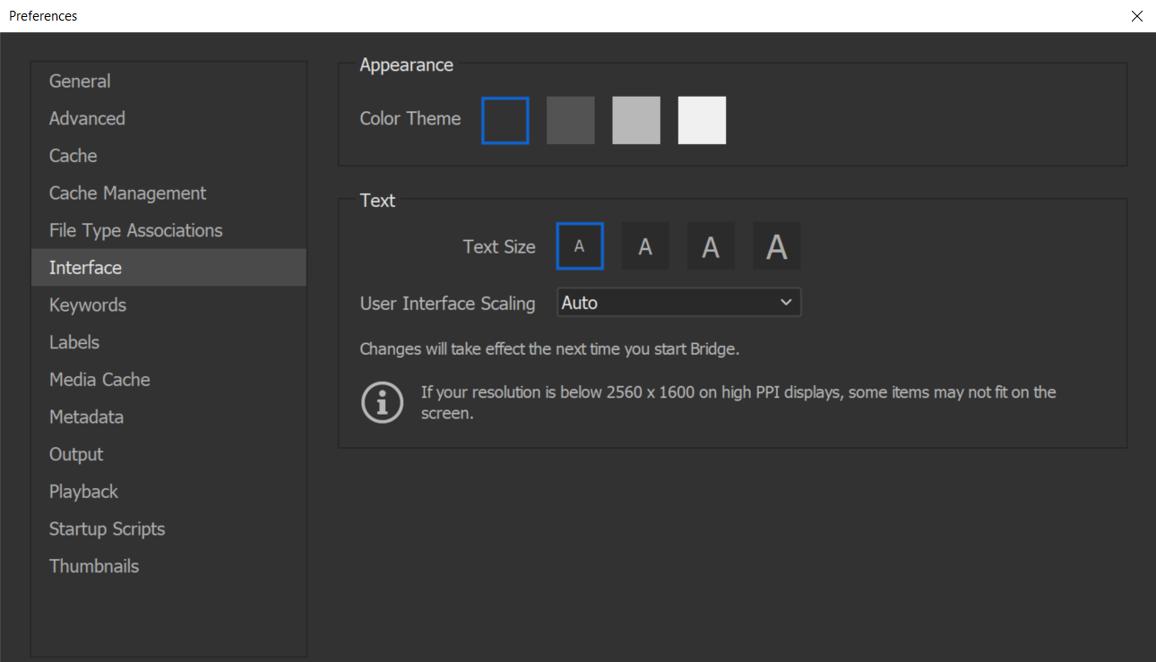 How to use the Adobe Bridge panels, manage workspaces, change language ...