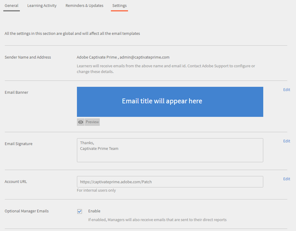 Learning Manager Deployment Guide