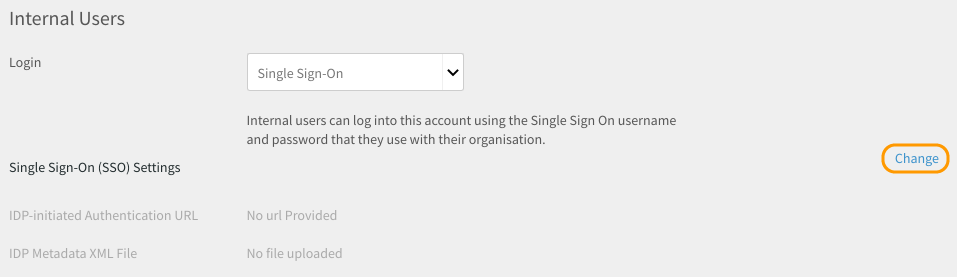 Log in to Captivate Prime using SSO authentication