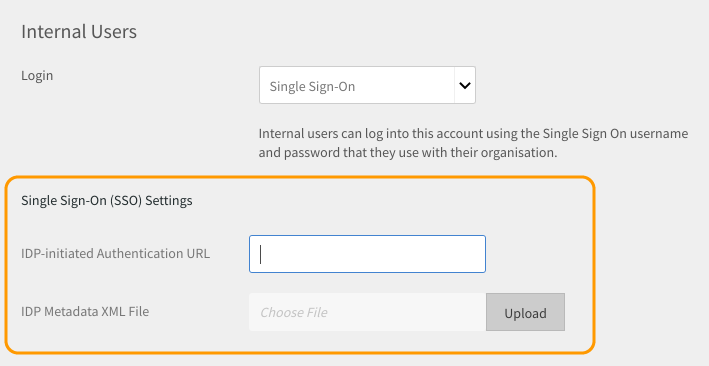 Log in to Captivate Prime using SSO authentication