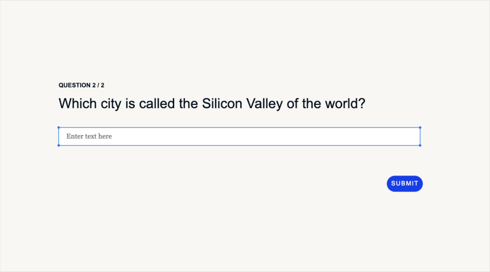 Create a short answer slide in Adobe Captivate