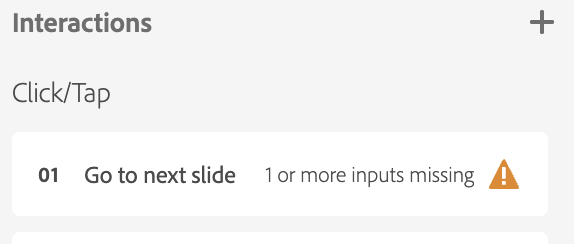 Interactions in Adobe Captivate