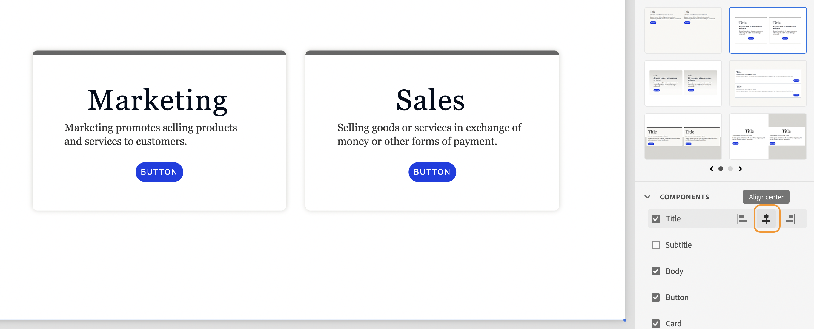 Work with text in Adobe Captivate