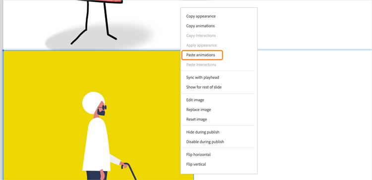 Animations in Adobe Captivate